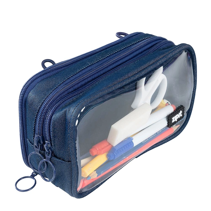 Half & Half Zipper Pouch – Snuggly Monkey