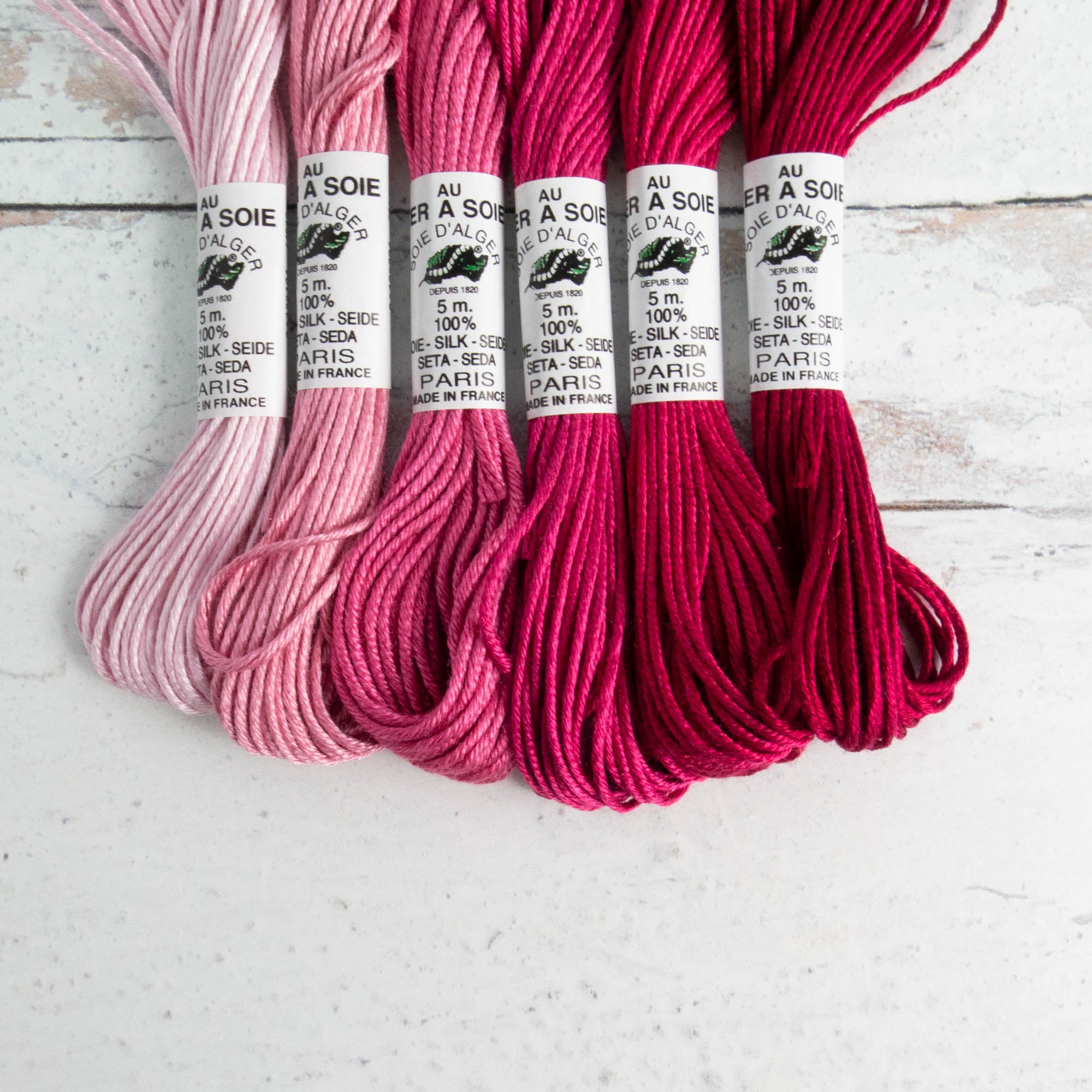 Soie d'Alger Silk Embroidery Thread - Merlot – Snuggly Monkey