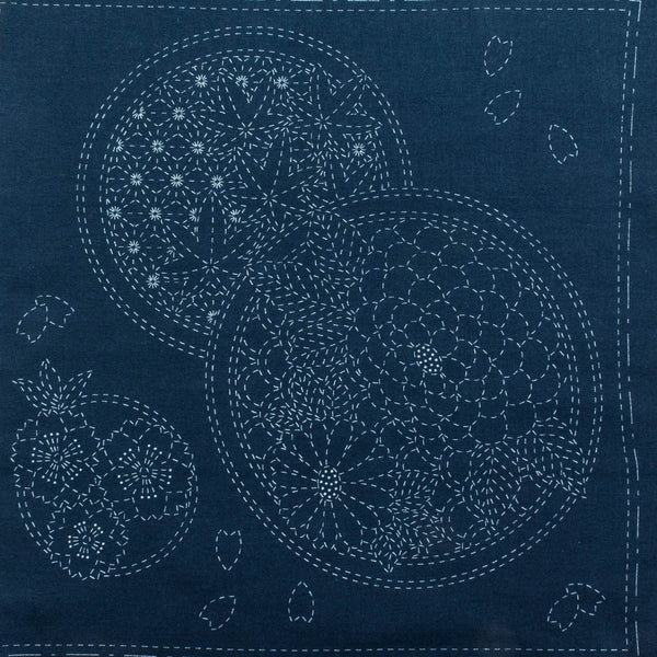Sashiko Embroidery Sampler - Seasons (No.12) - Snuggly Monkey