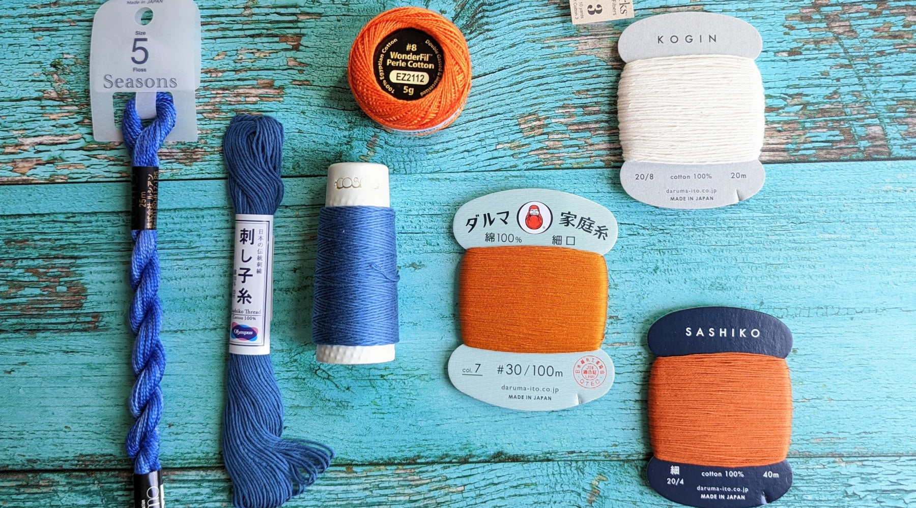 Sashiko Thread Comparison Guide – Snuggly Monkey