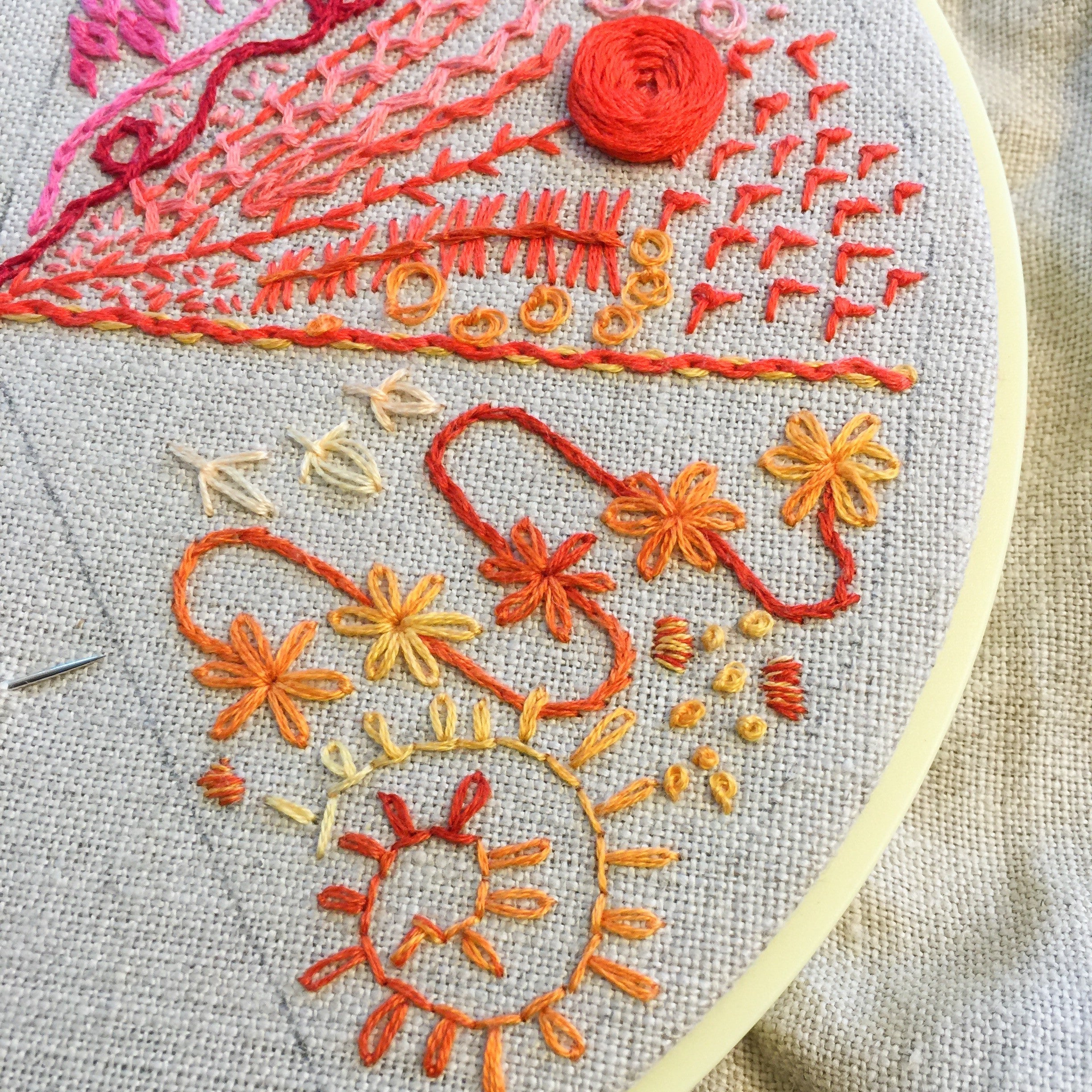 All Hand Embroidery – Snuggly Monkey