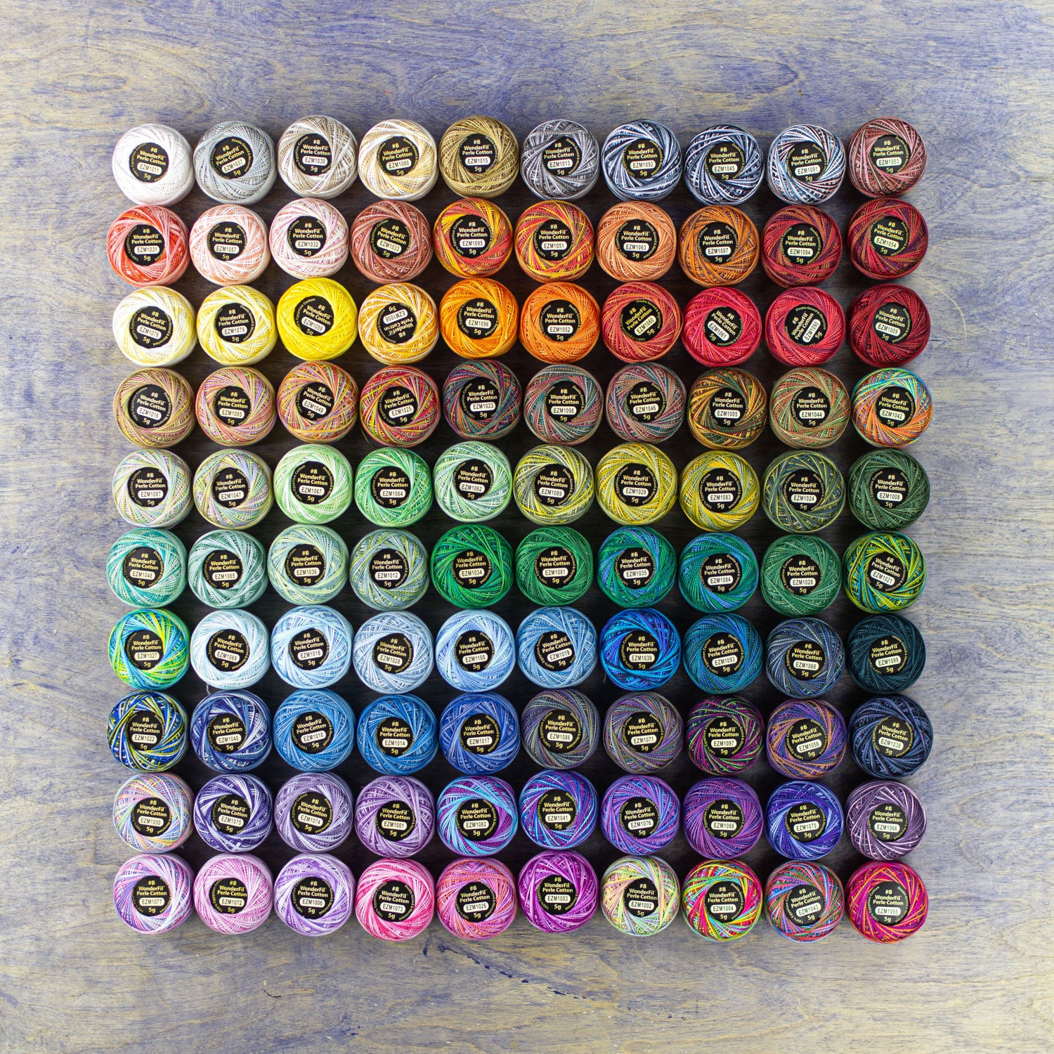 Wonderfil Perle Cotton Variegated Threads – Snuggly Monkey