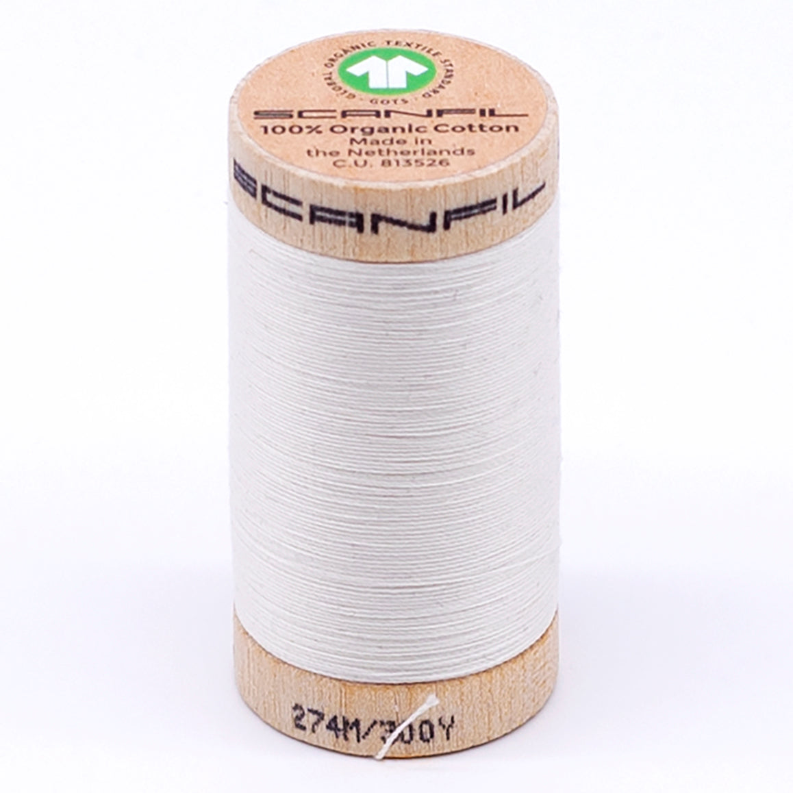 Organic Cotton Sewing Thread (30wt or 50wt) - Coconut Milk 4801 ...