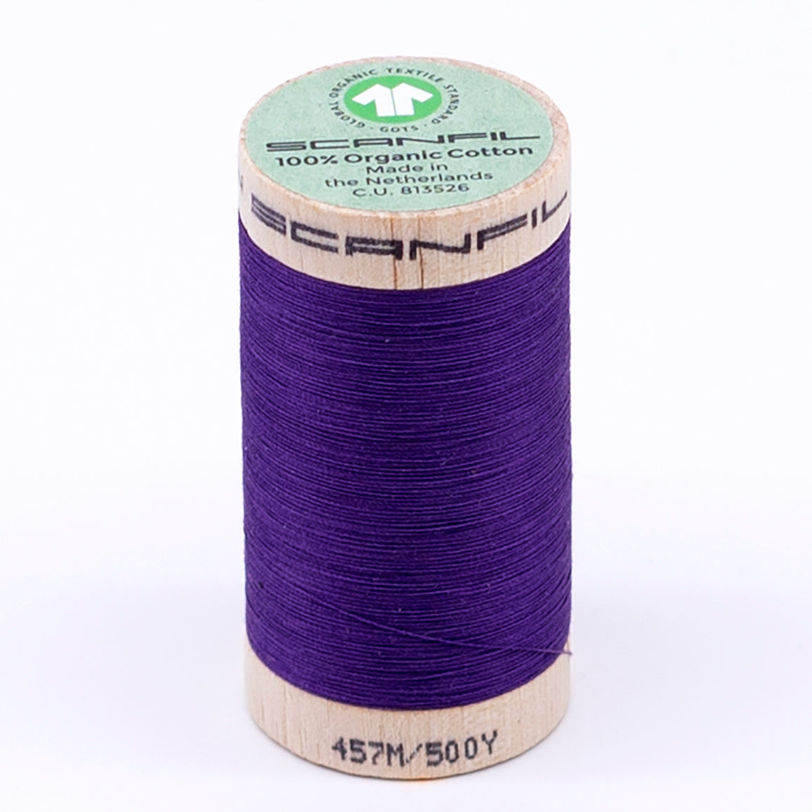 Organic Cotton Sewing Thread (30wt or 50wt) - Royal Purple 4813 ...