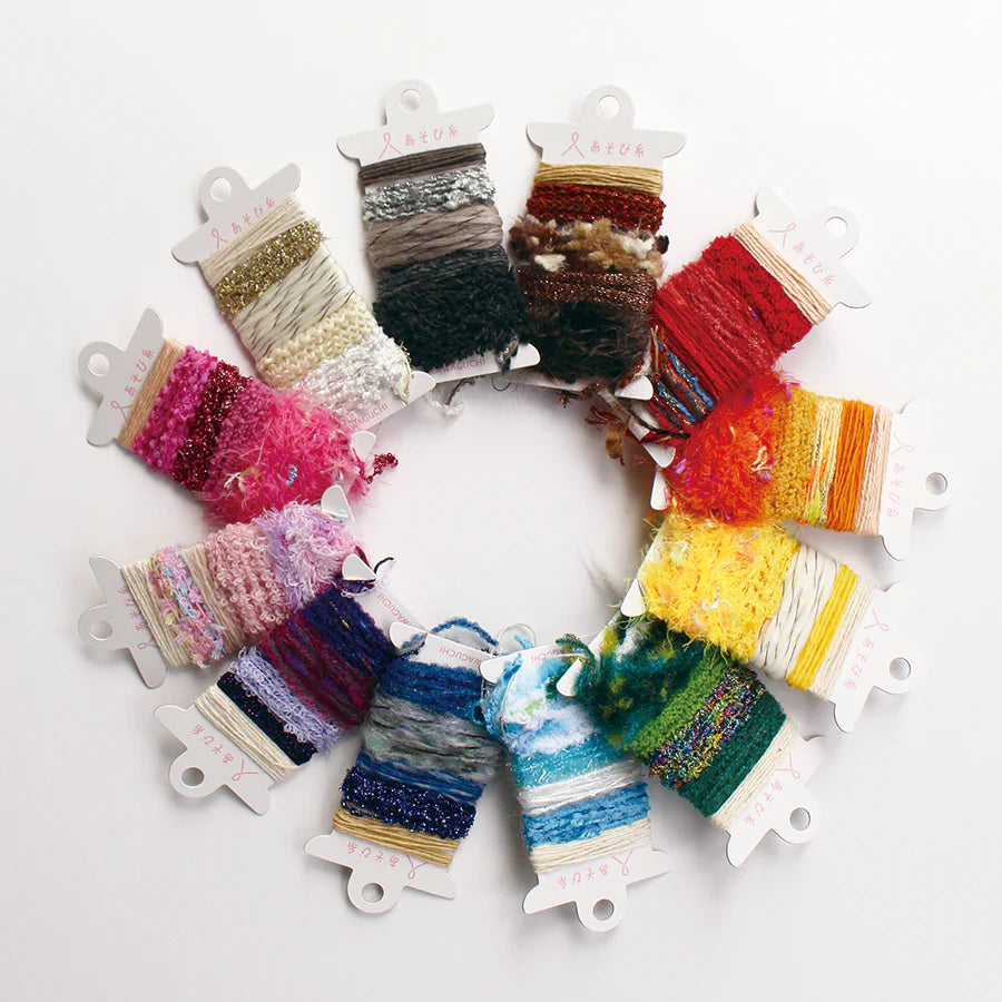 Asobi Ito Weaving Thread Complete Set (12 Colors) – Snuggly Monkey
