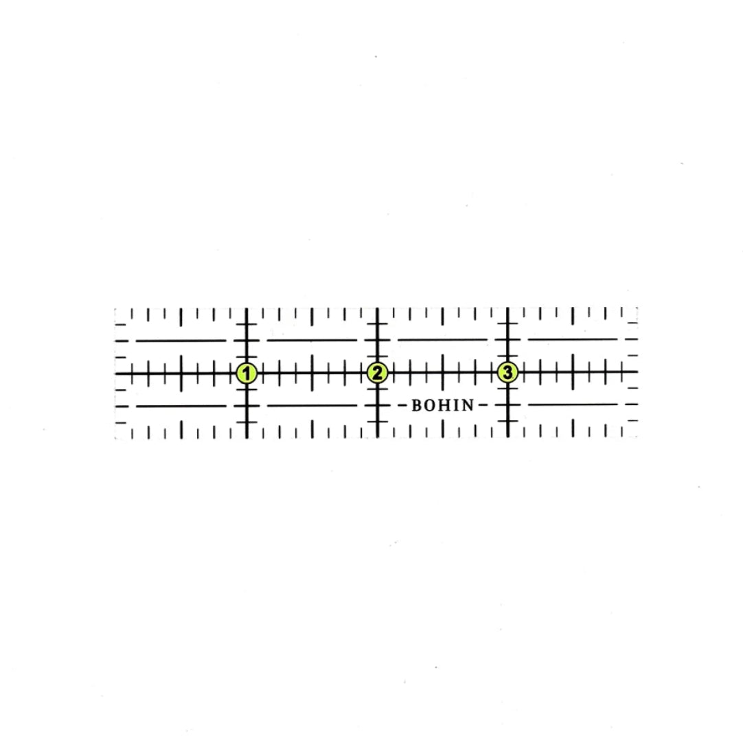 Mini Acrylic Ruler - 4" x 1" – Snuggly Monkey