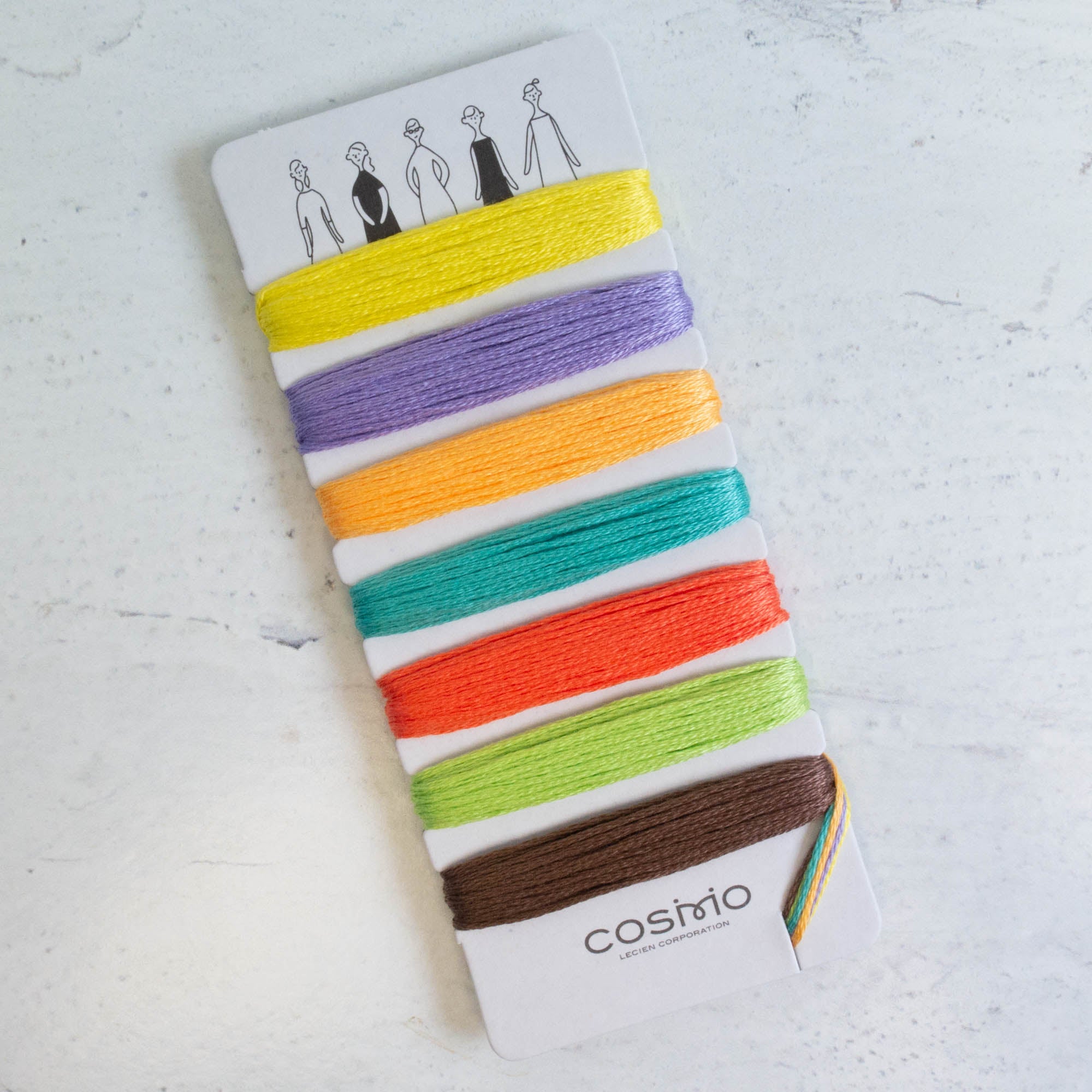 Cosmo Embroidery Floss Sampler Pack - Vitamin – Snuggly Monkey