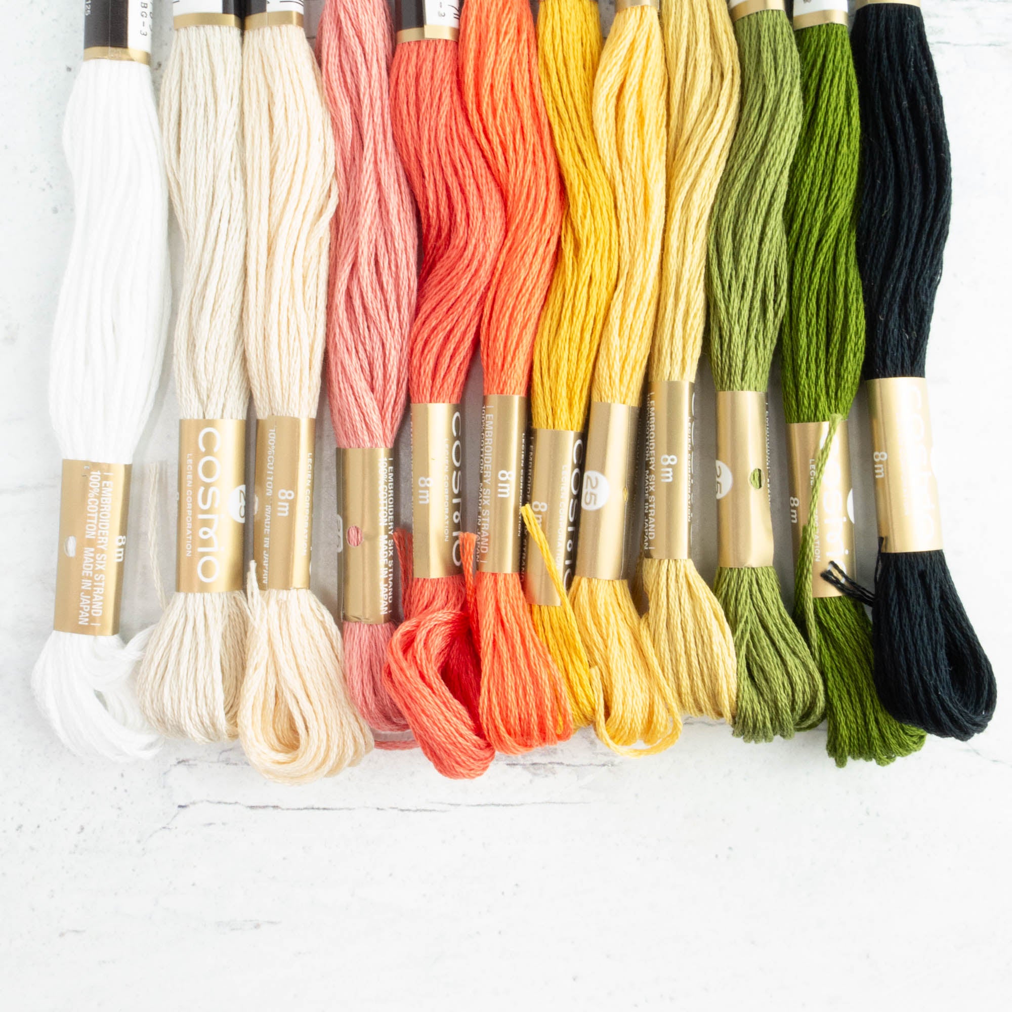Cosmo Embroidery Floss Set :: Bee Garden Day – Snuggly Monkey