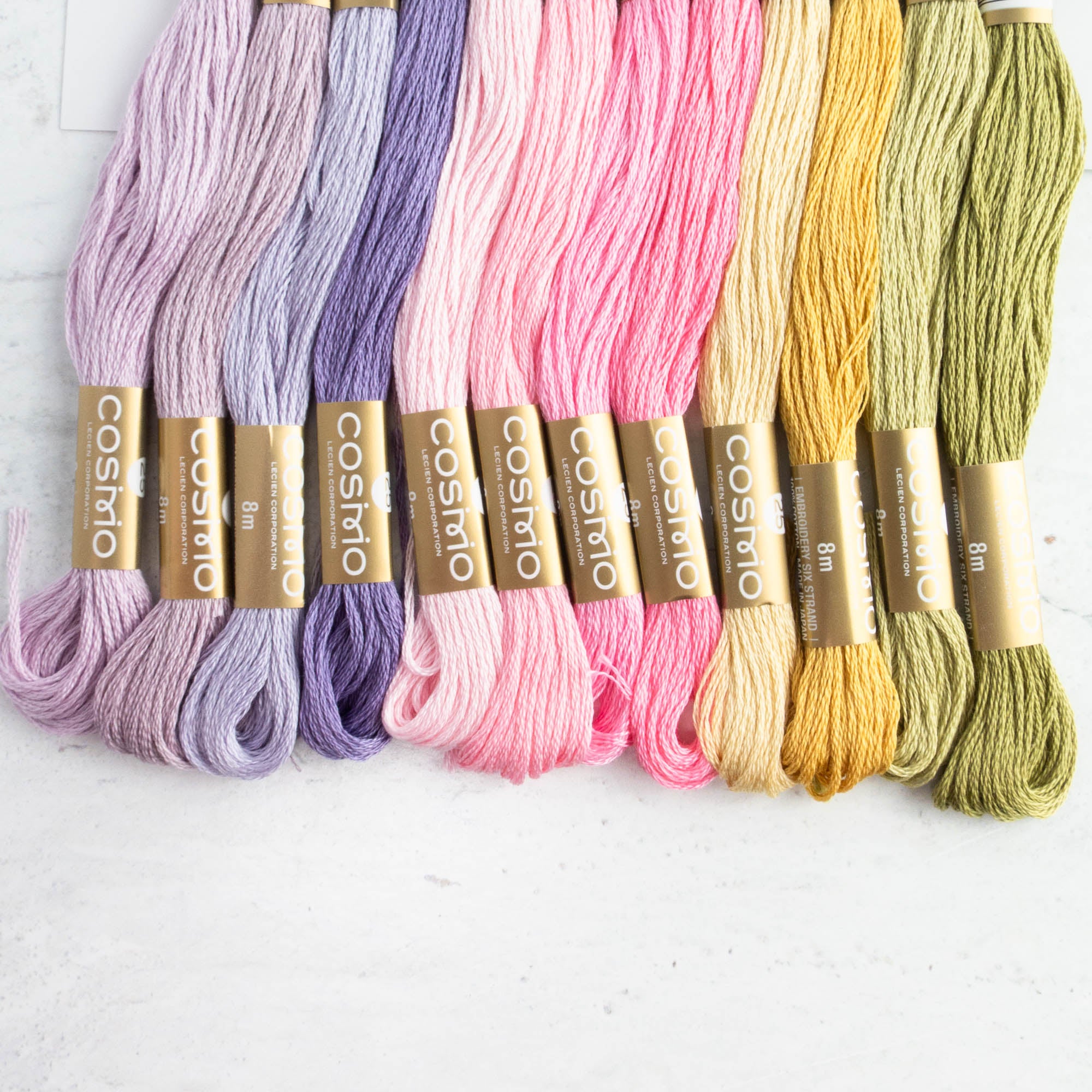 Cosmo Embroidery Floss Set - Summer Blooms – Snuggly Monkey