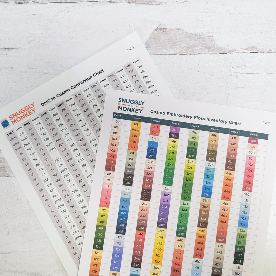 Floss Notions – Snuggly Monkey