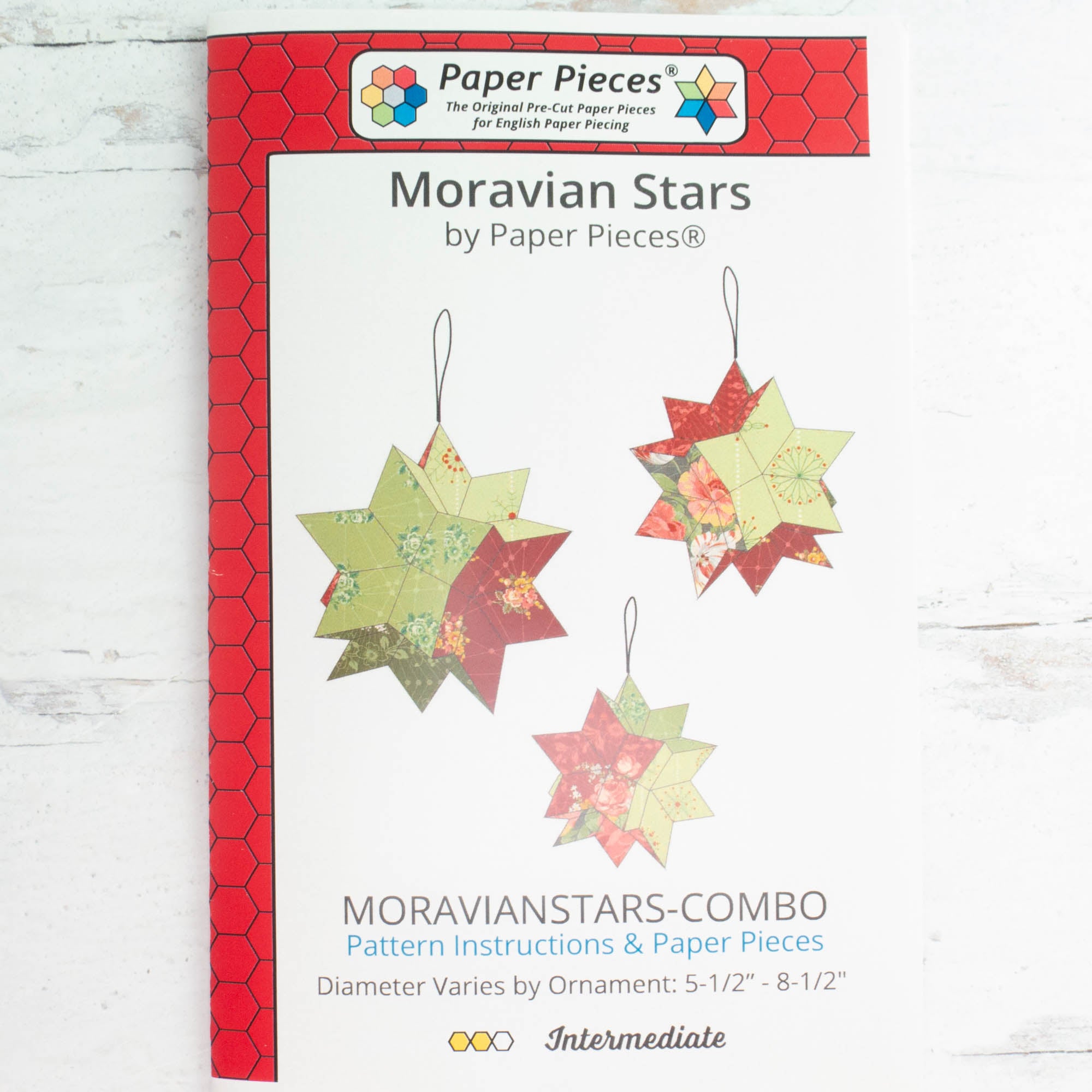 EPP Moravian Star Pattern & Paper Pieces – Snuggly Monkey