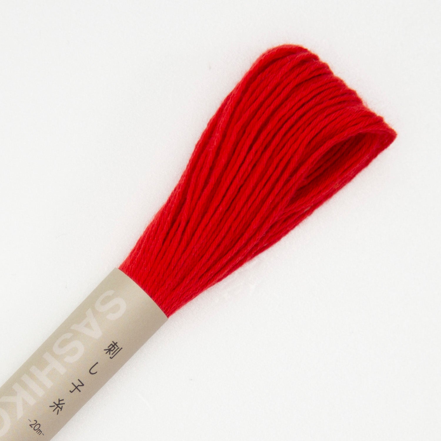 Japanese Sashiko Thread - Red (#15) - Snuggly Monkey