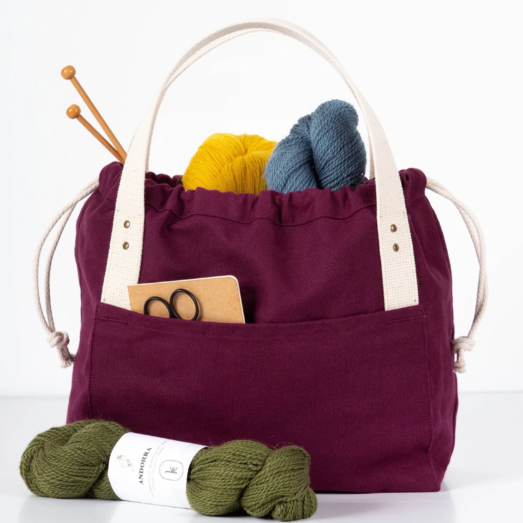 Grainline Studios Sewing Pattern - Town Bag - Snuggly Monkey