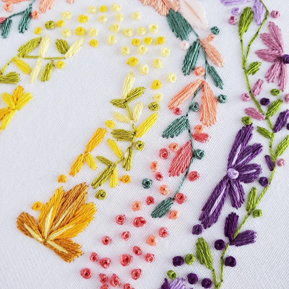 PDF PATTERN - Floral Rainbow by BeCo Productions – Snuggly Monkey