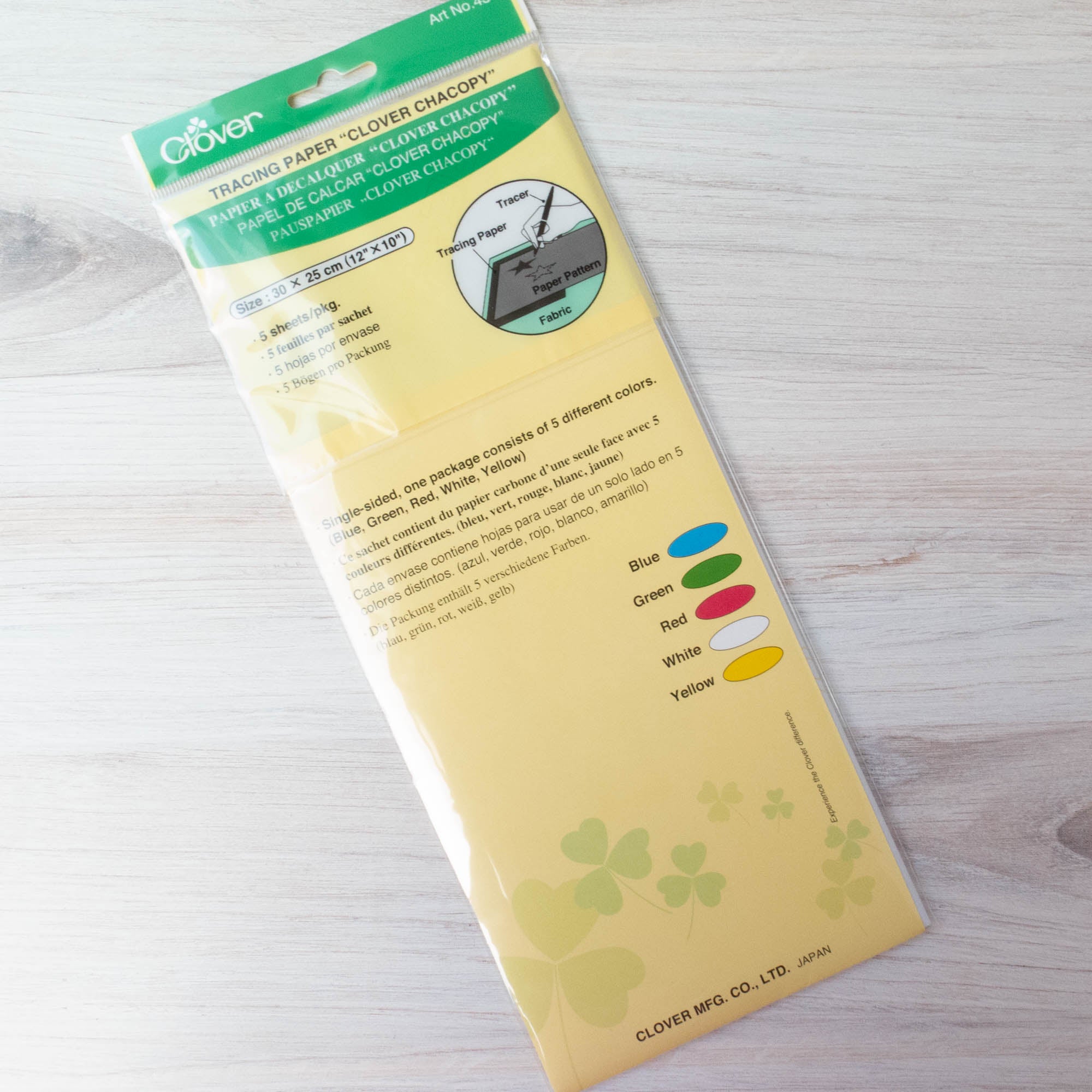 Clover Chacopy Pattern Transfer Paper - Snuggly Monkey