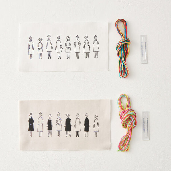 Lecien 100 Ladies (Ne-San) Sample Kit - Snuggly Monkey