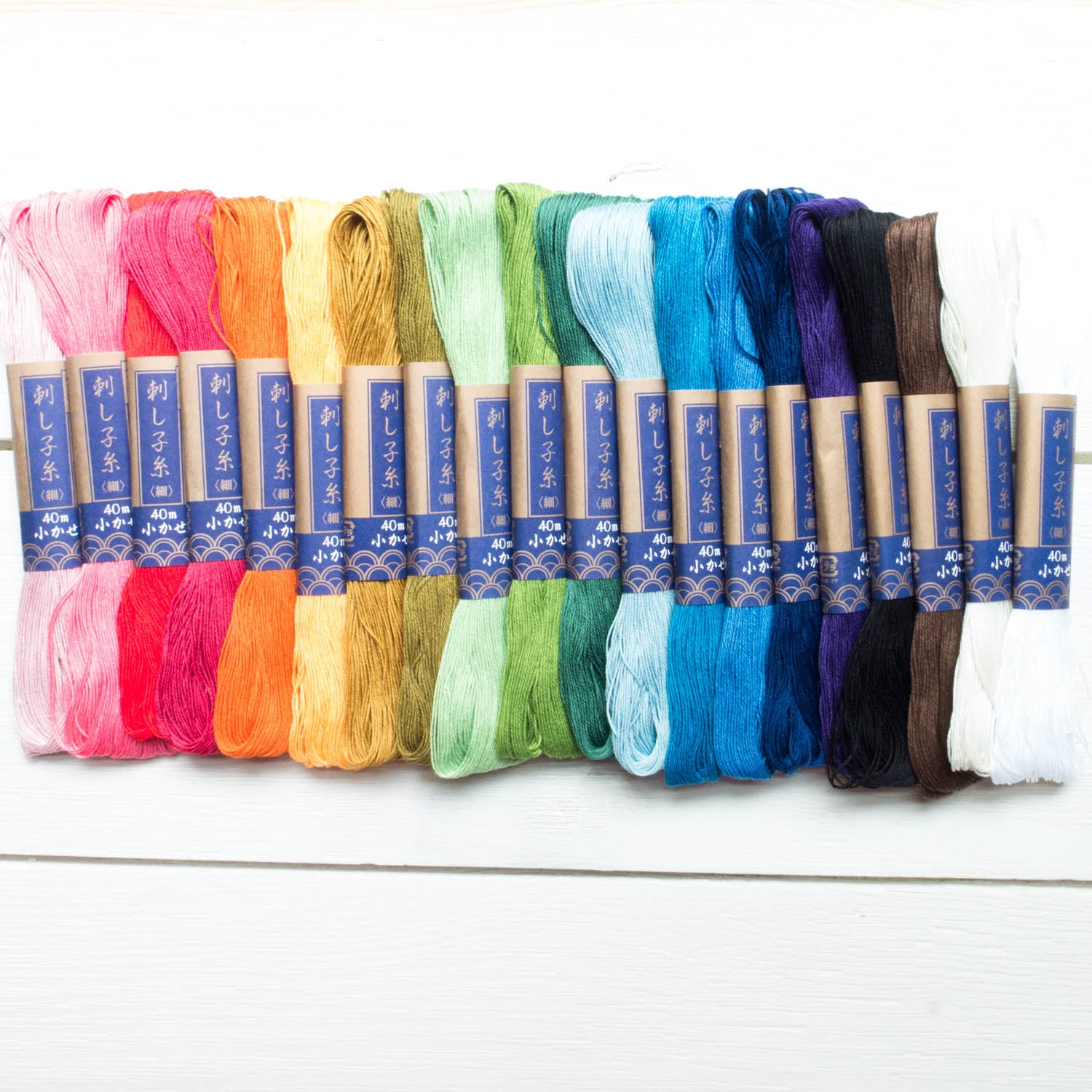 Yokota Sashiko Thread Complete Collection – Snuggly Monkey