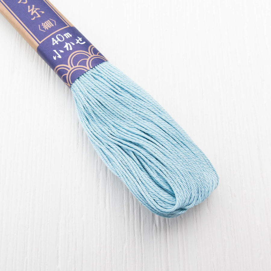 Yokota Sashiko Thread - Sky Blue (#26) – Snuggly Monkey