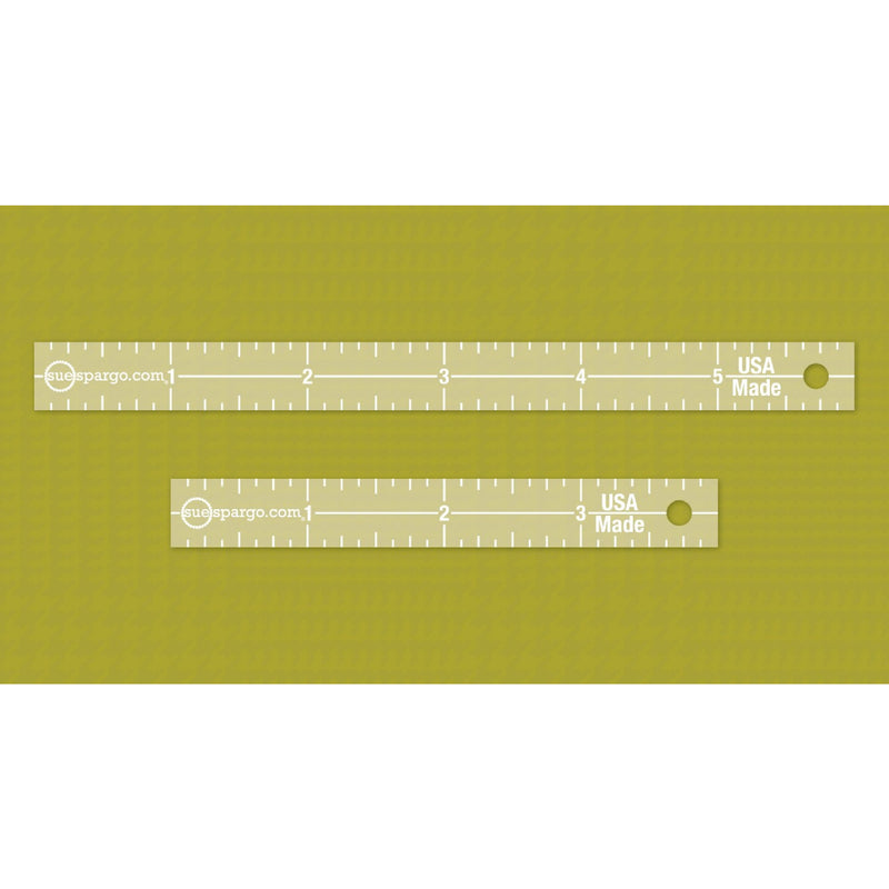 Sue Spargo Half Inch Stitch Spacing Ruler - Snuggly Monkey