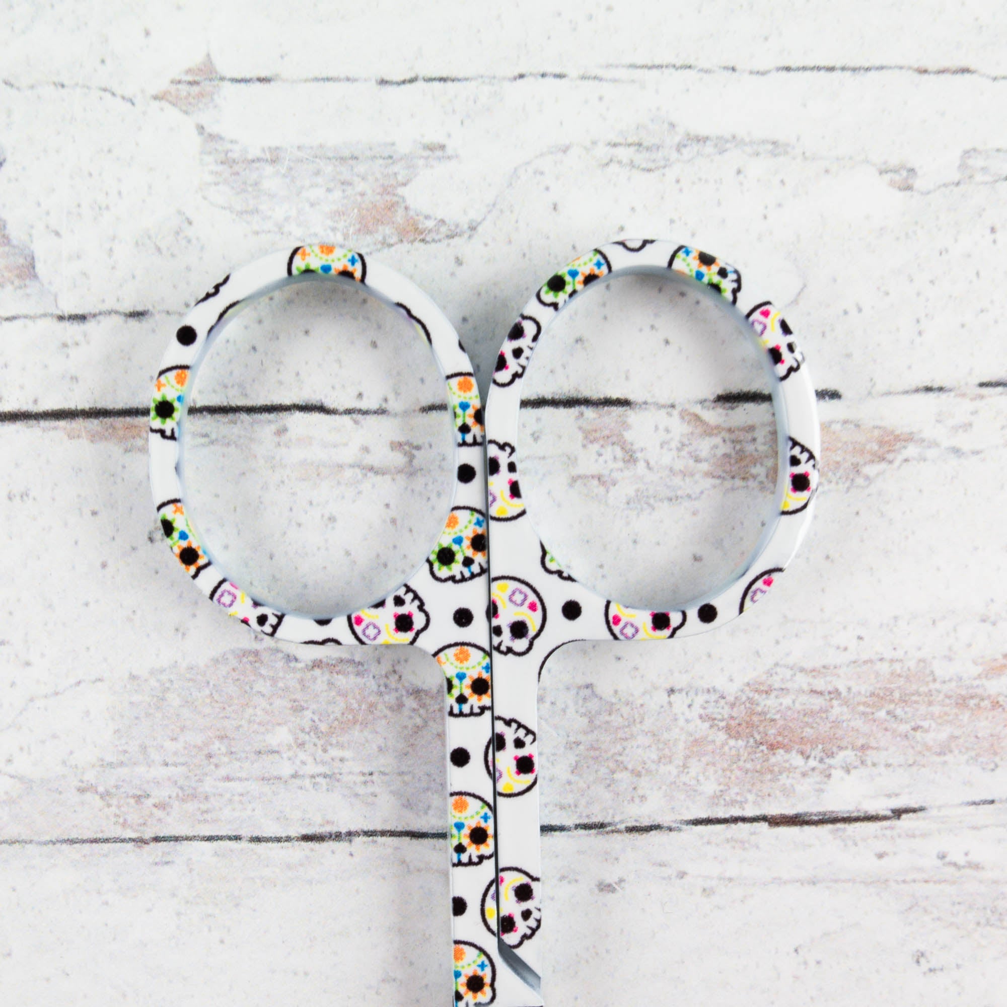 Halloween Embroidery Scissors - Sugar Skulls - Snuggly Monkey