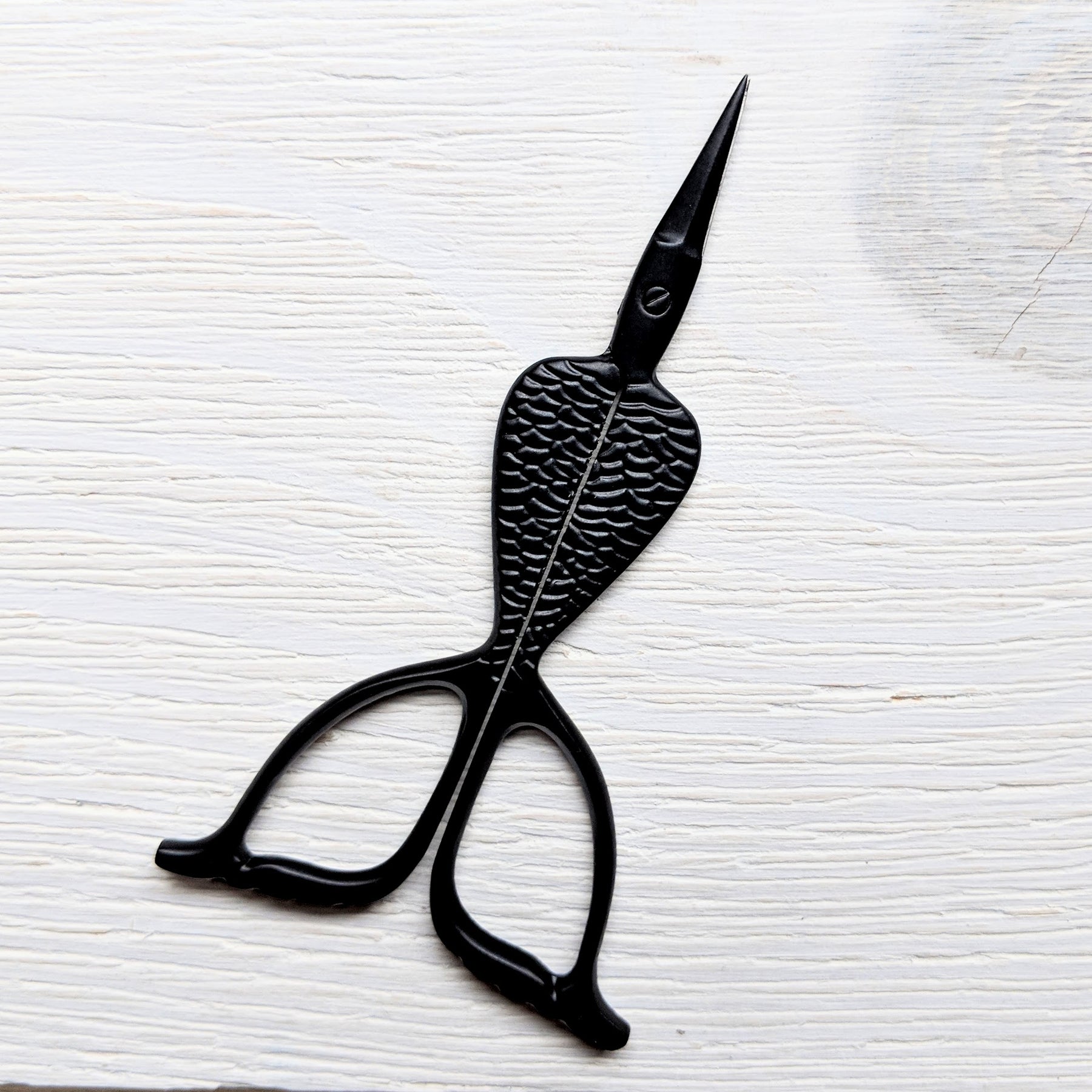 Primitive Black Mermaid Tail Embroidery Scissors – Snuggly Monkey
