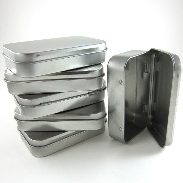 Steel Metal Tins - Hinged Rectangular Gift Boxes – Snuggly Monkey