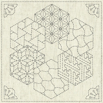 Moyozashi Sashiko Samplers – Snuggly Monkey