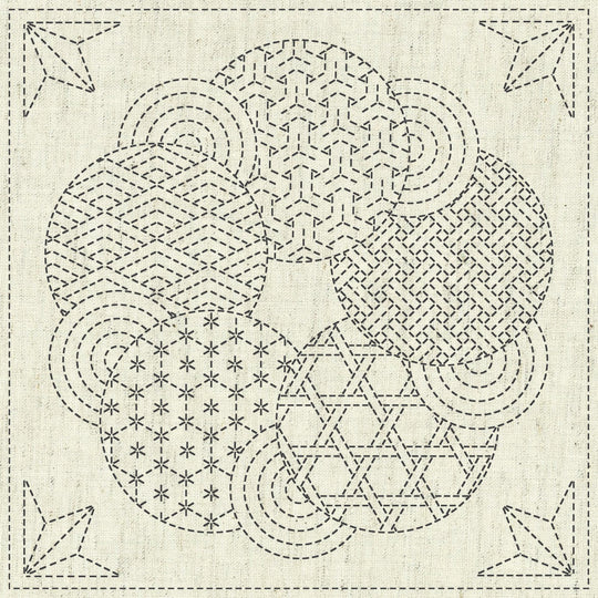 Moyozashi Sashiko Samplers – Snuggly Monkey