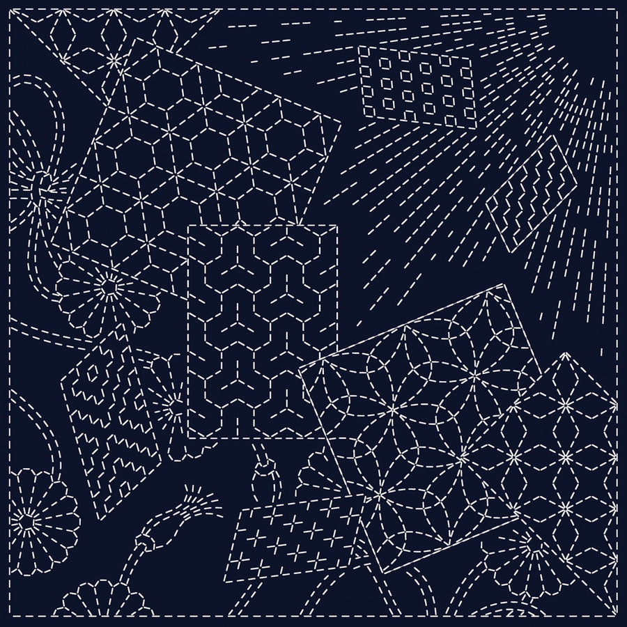 Moyozashi Sashiko Samplers – Snuggly Monkey