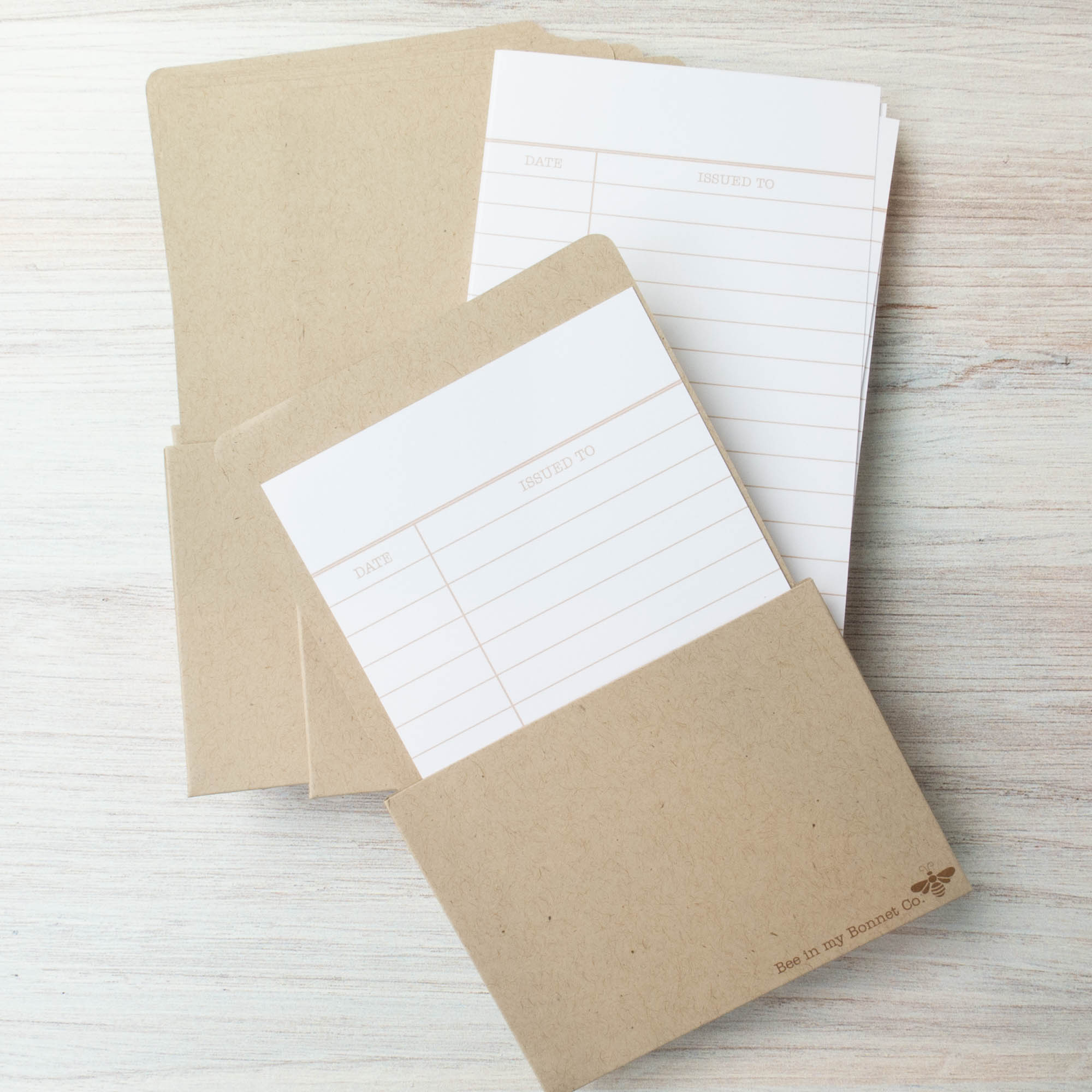 Retro Library Card Project Labels Pack - Snuggly Monkey