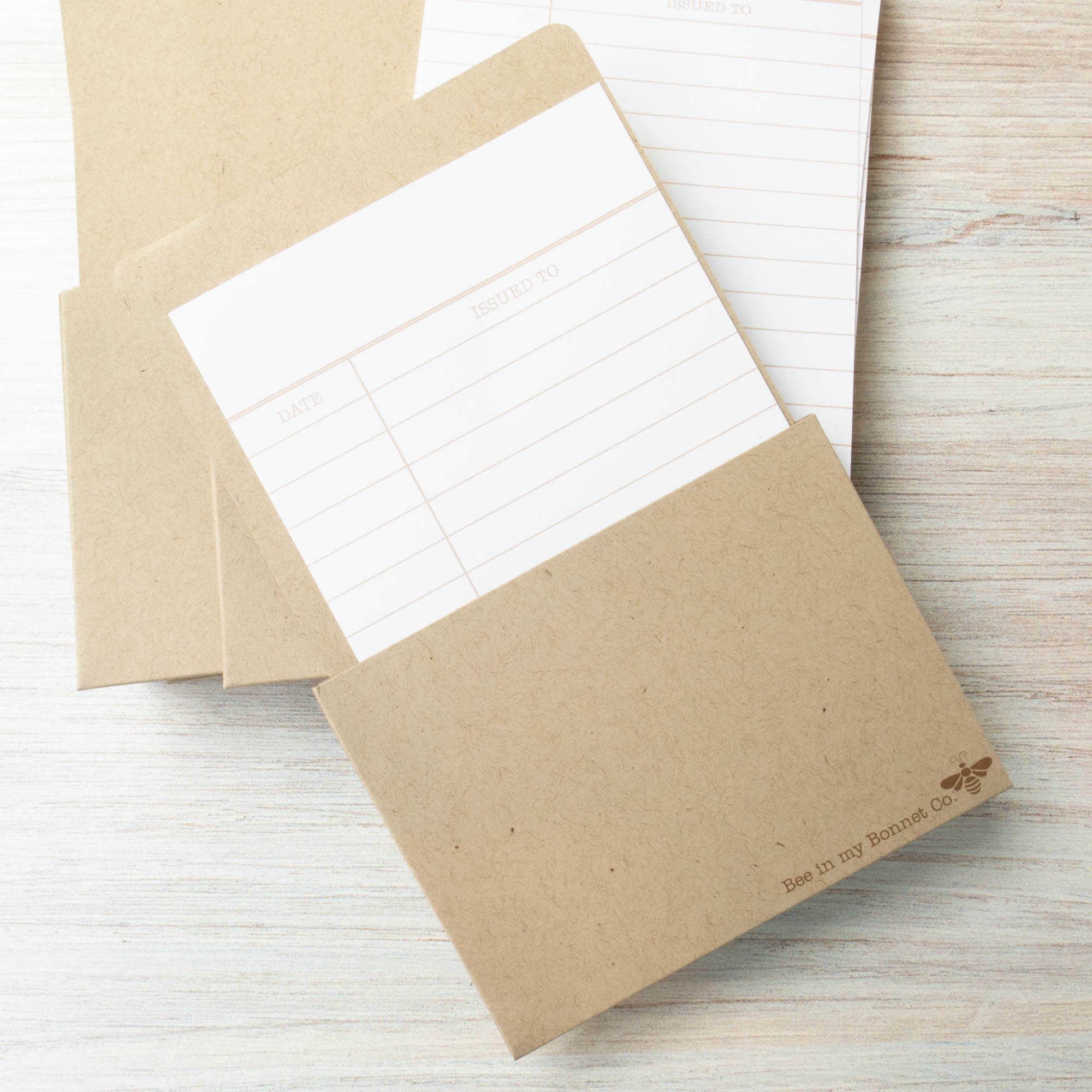 Retro Library Card Project Labels Pack - Snuggly Monkey