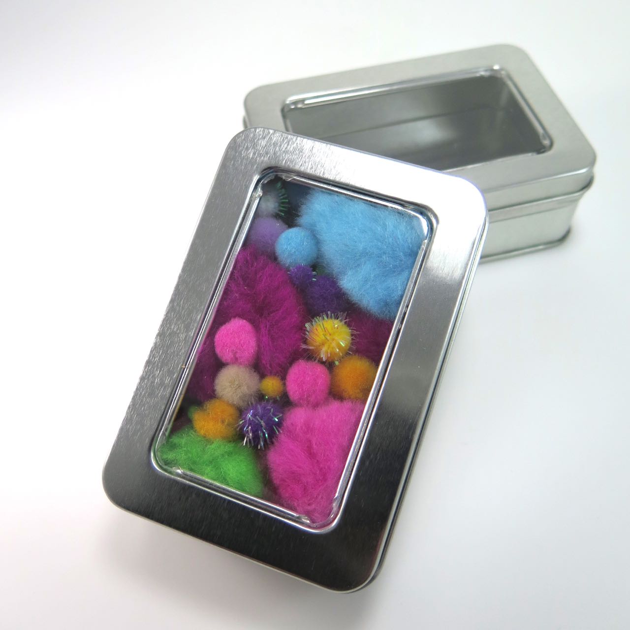 Rectangle Steel Tins with Window (4.25 inch) – Snuggly Monkey
