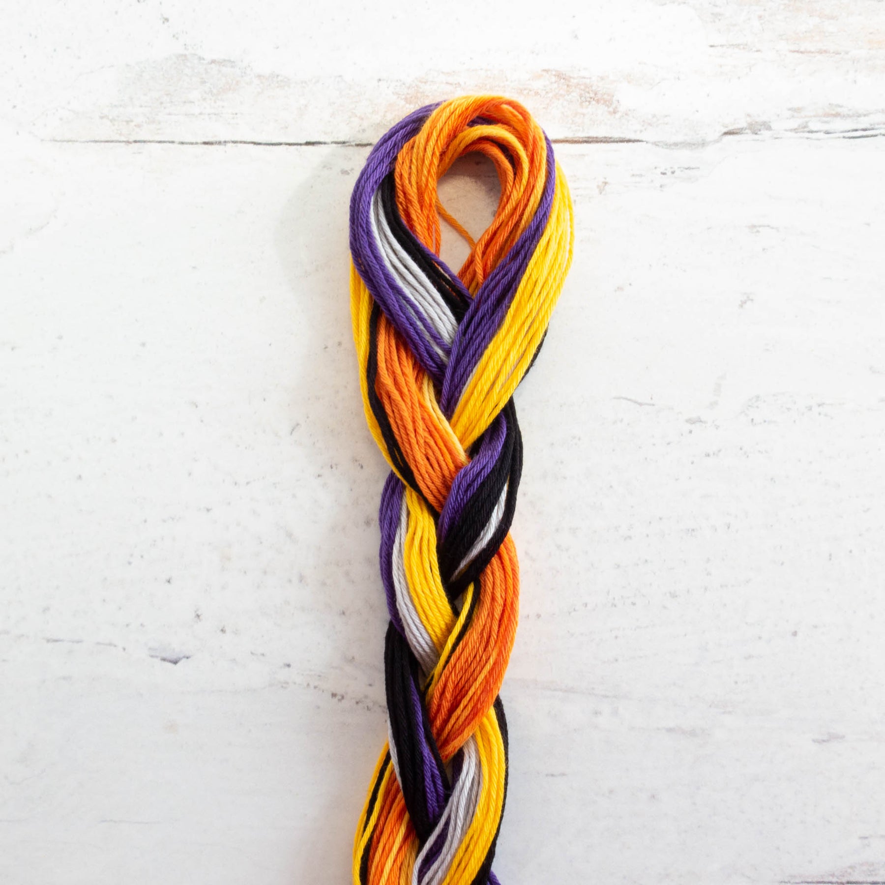 Multi-Color Sashiko Thread Braids - Halloween – Snuggly Monkey