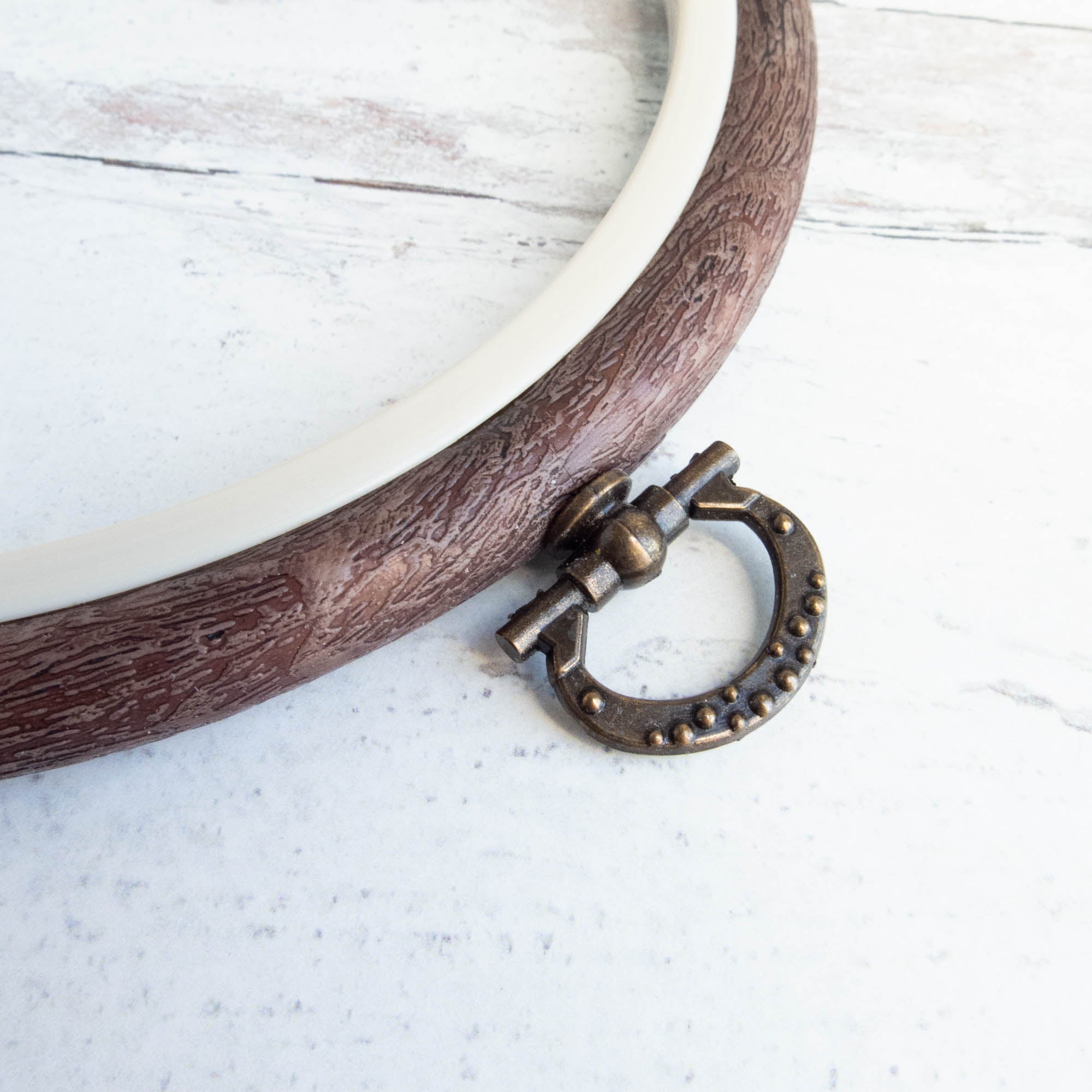 Nurge Brown Wood Grain Flexi-Hoops - Oval - Snuggly Monkey