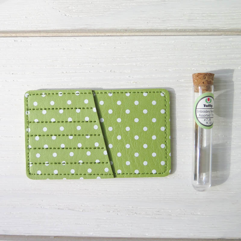 Polka Dot Needle Case - Snuggly Monkey