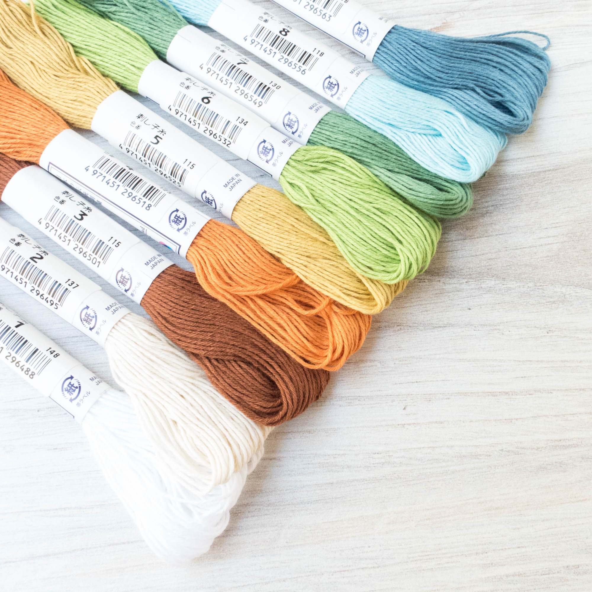 Sashiko Thread Set - Southwest Dreams Collection - Snuggly Monkey