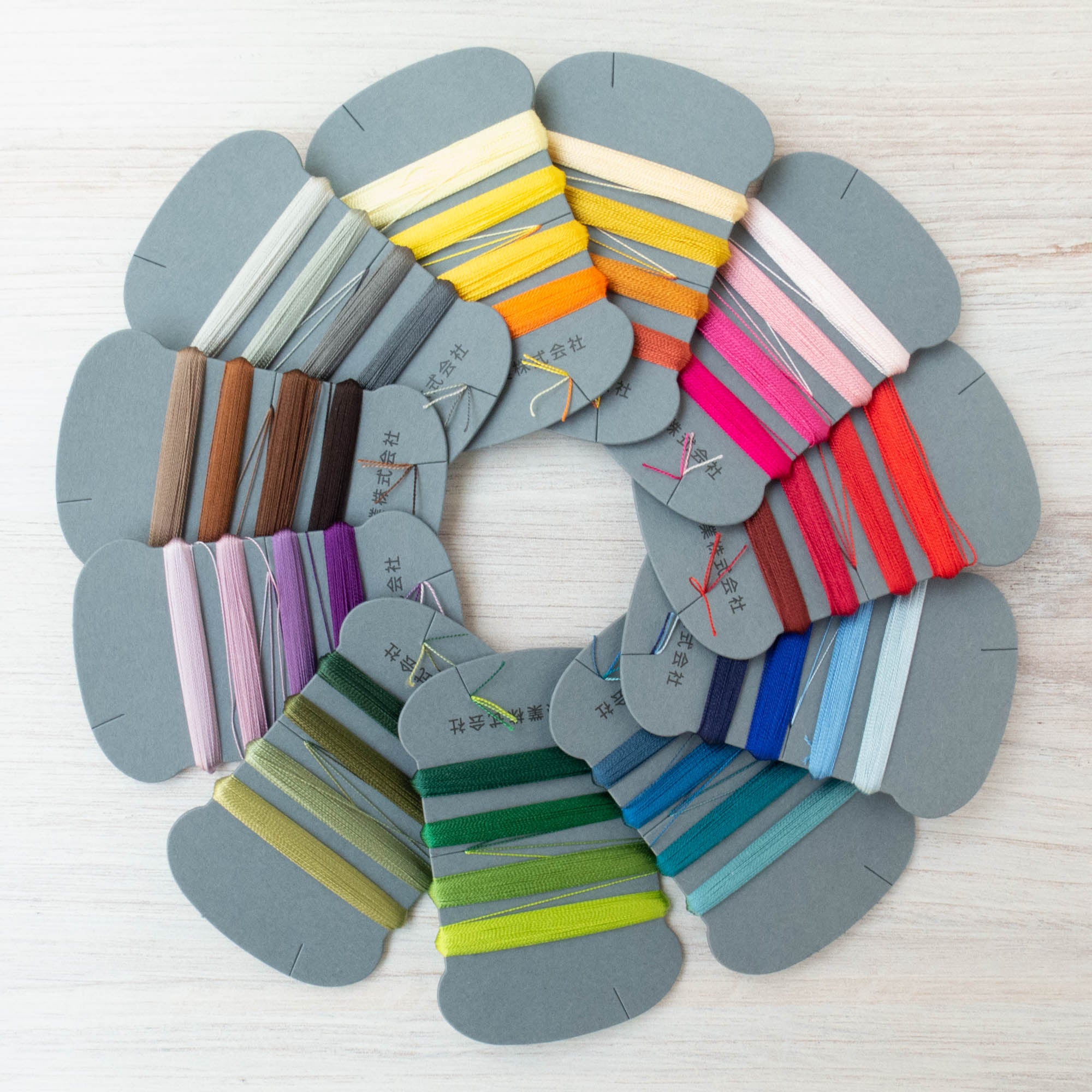 Kinkame Silk Hand Sewing Thread Complete Collection – Snuggly Monkey