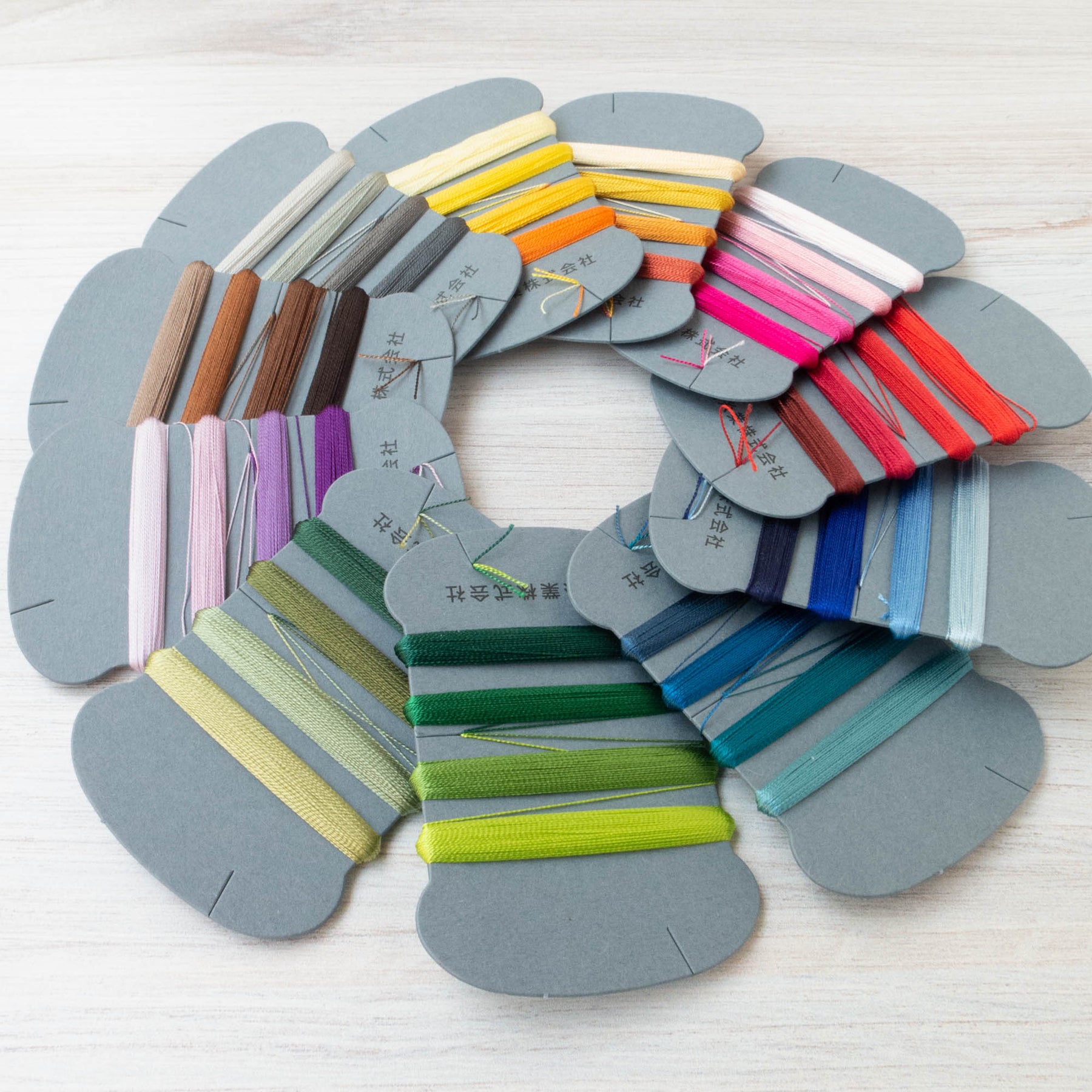 Kinkame Silk Hand Sewing Thread Complete Collection – Snuggly Monkey