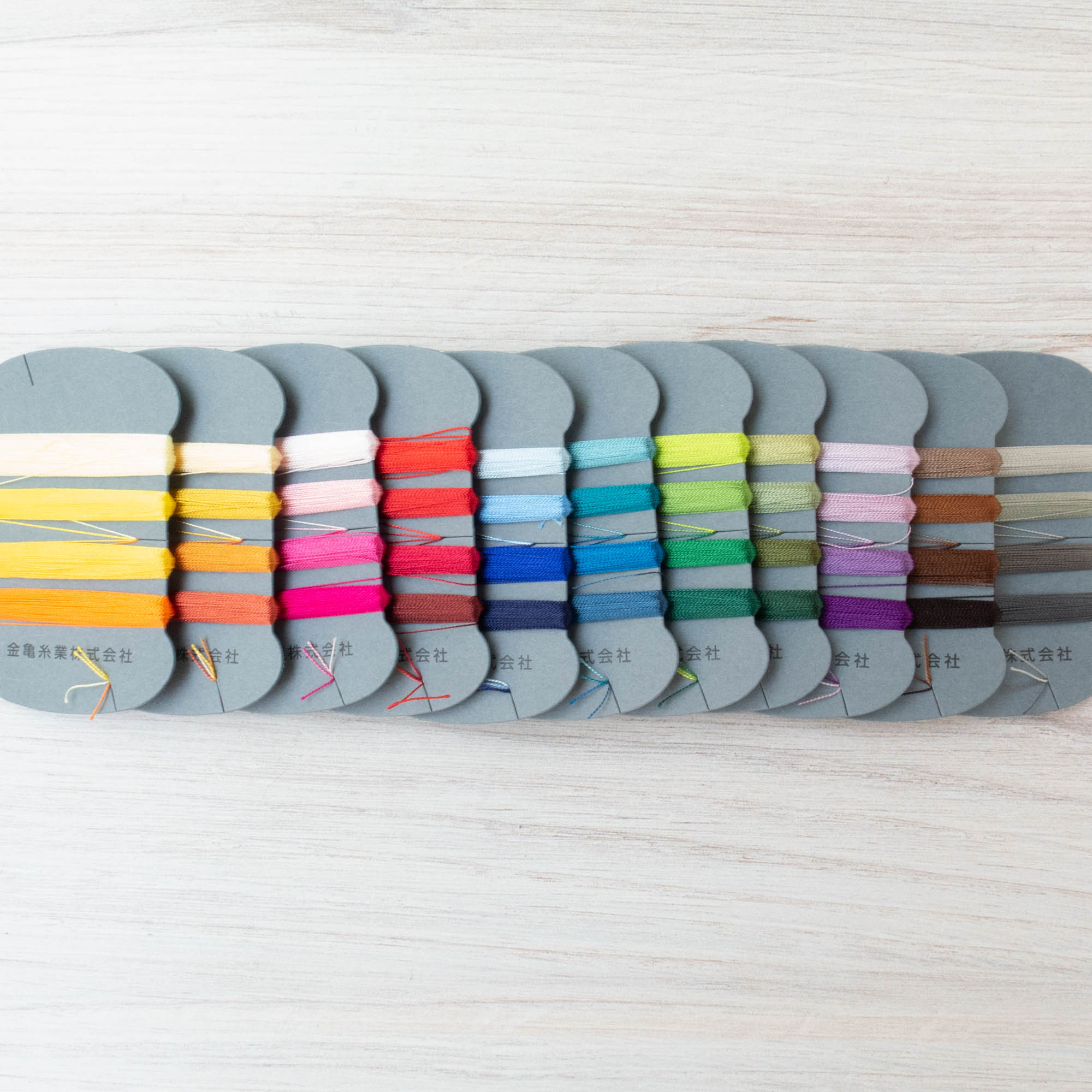 Kinkame Silk Hand Sewing Thread Complete Collection - Snuggly Monkey