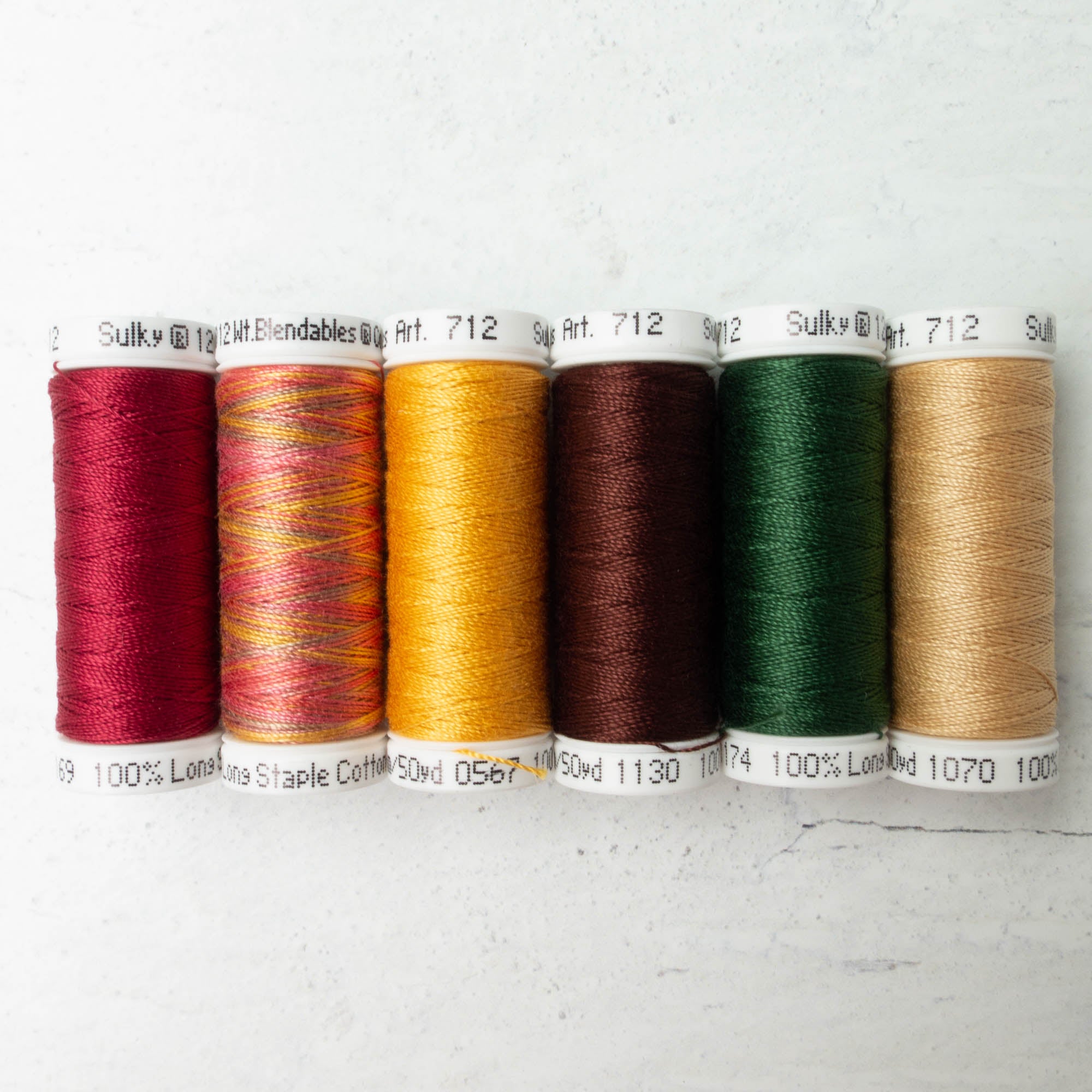 Sulky 12 wt Cotton Petites Thread - Autumn Palette – Snuggly Monkey