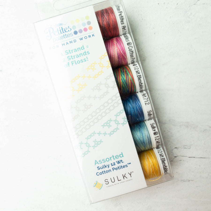 Sulky 12 wt Cotton Petites Thread - Blendables Palette – Snuggly Monkey