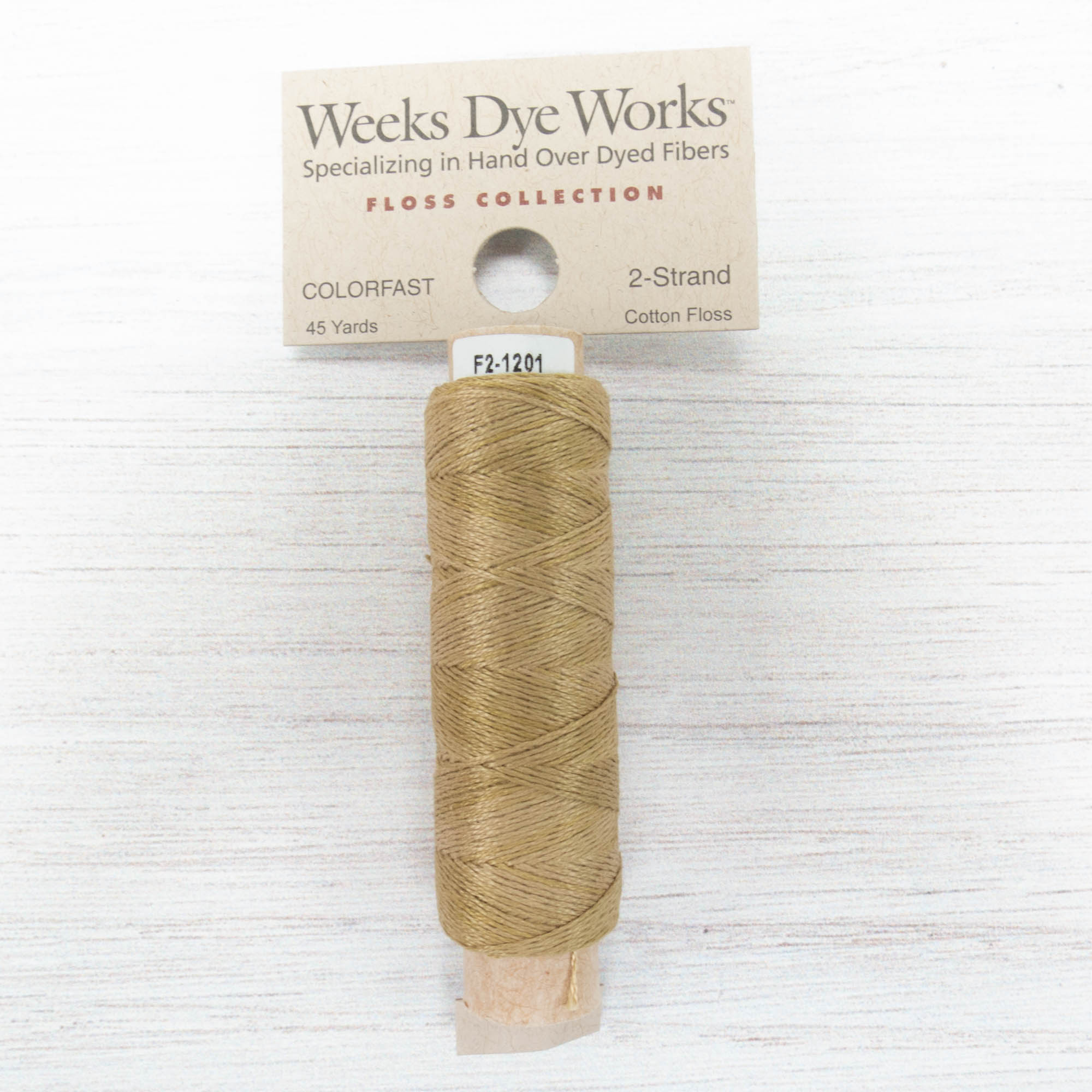 Weeks Dye Works 2 Strand Floss - Putty (1201) – Snuggly Monkey