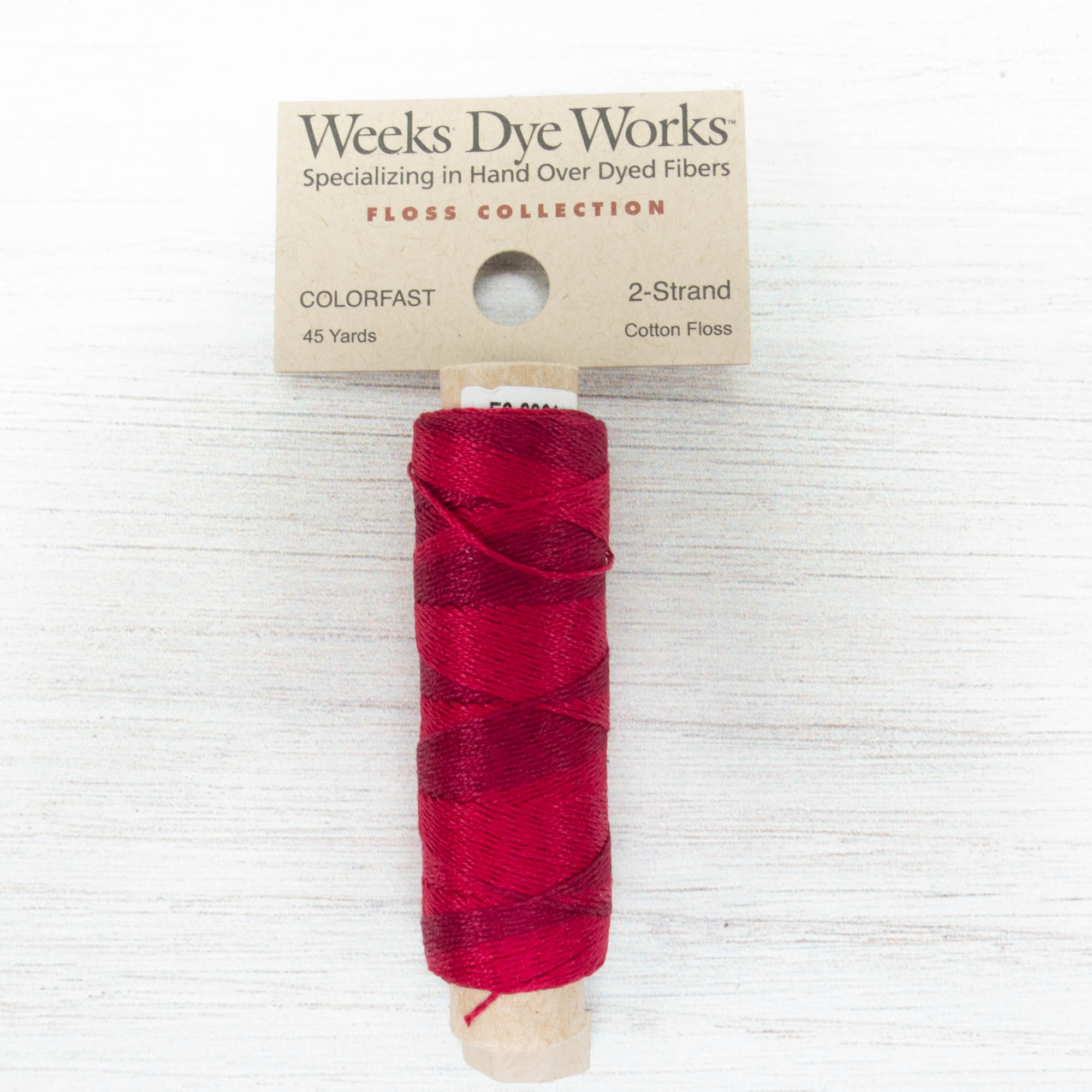 Weeks Dye Works 2 Strand Floss - Garnet (2264) - Snuggly Monkey