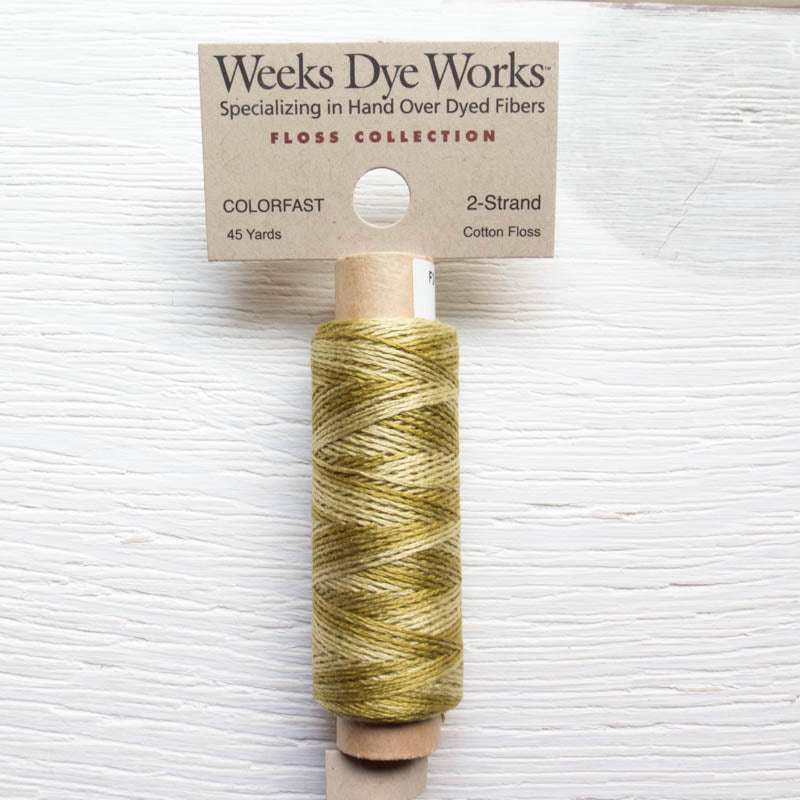 Weeks Dye Works 2 Strand Floss - Guacamole - Snuggly Monkey