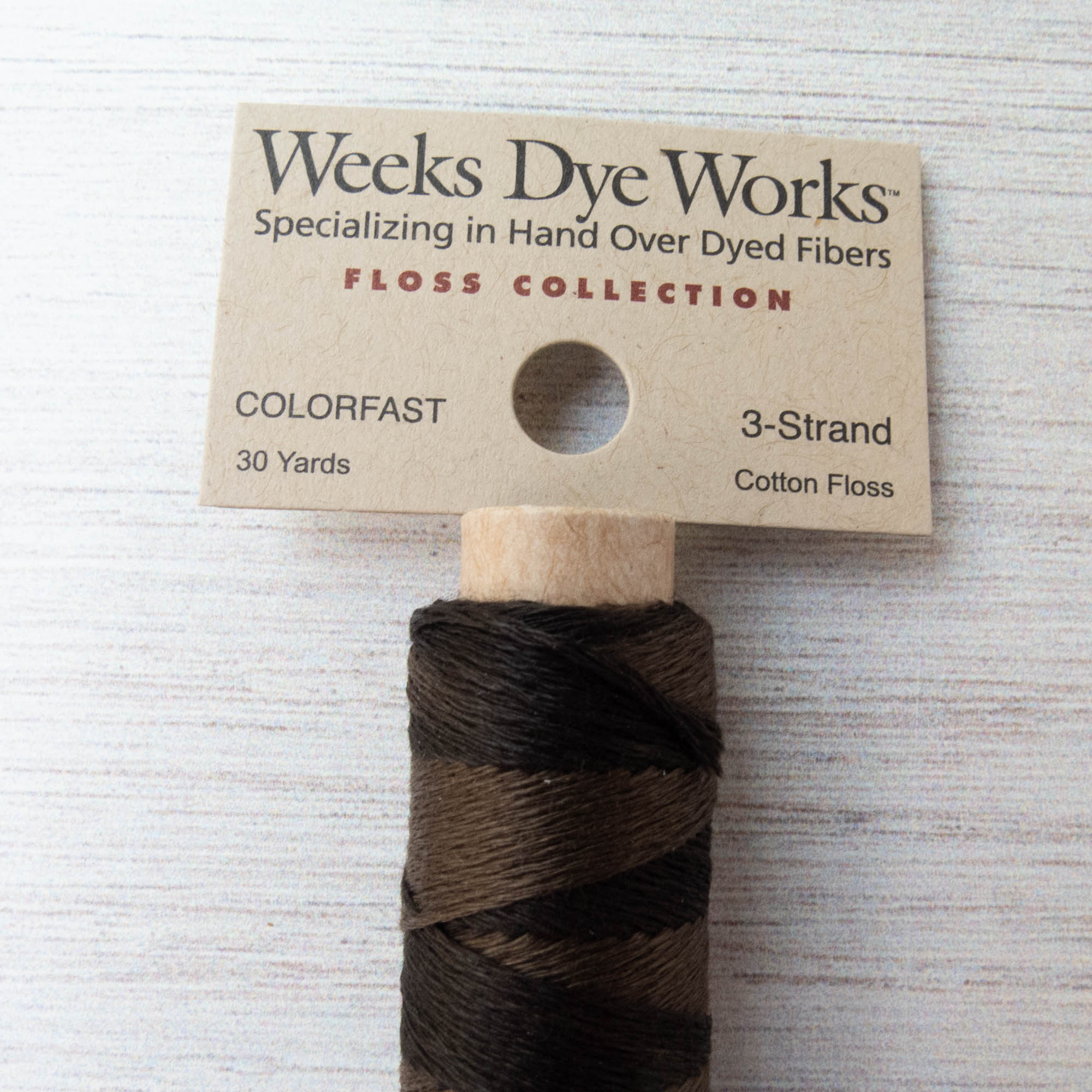 Weeks Dye Works 3 Strand Floss - Charcoal – Snuggly Monkey