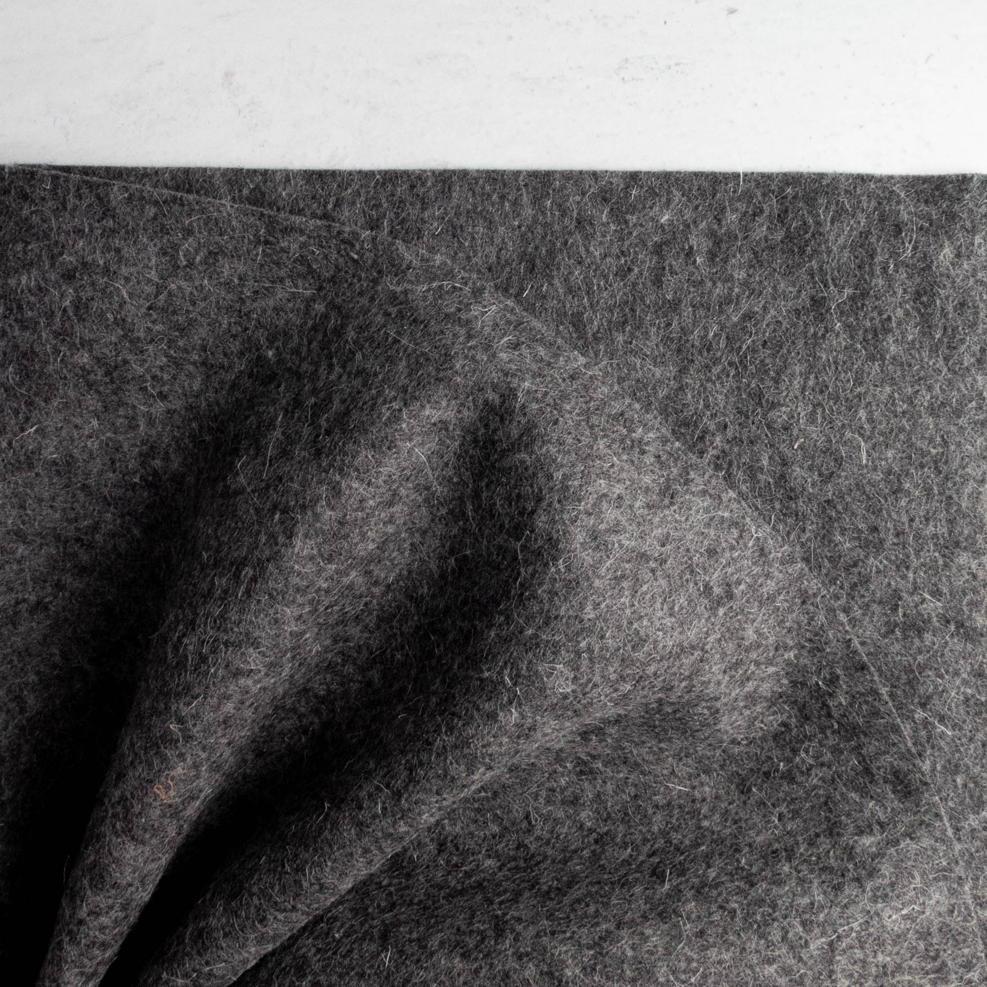 Wool Felt Sheet -Heather Charcoal (91) - Snuggly Monkey