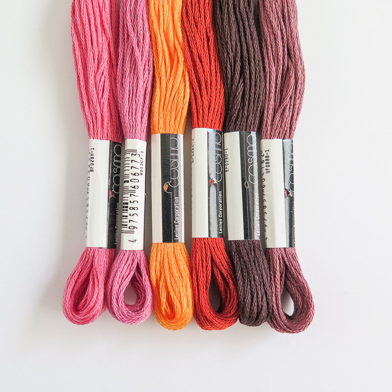 Bossa Butterfly Embroidery Thread Set – Snuggly Monkey